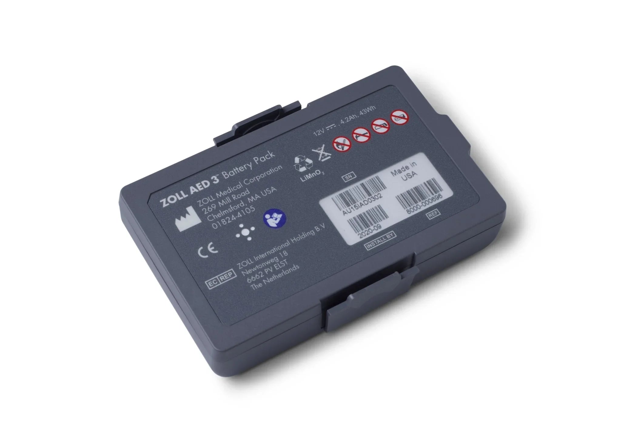 Buy ZOLL AED 3 Battery Pack | Fast UK Shipping – Defib Experts Ltd